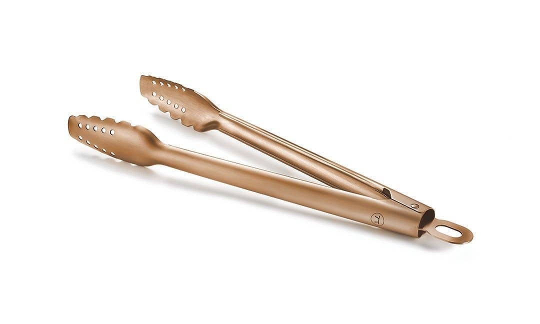 Lux Copper Grill Tongs | Sweeterson Farms, LLC