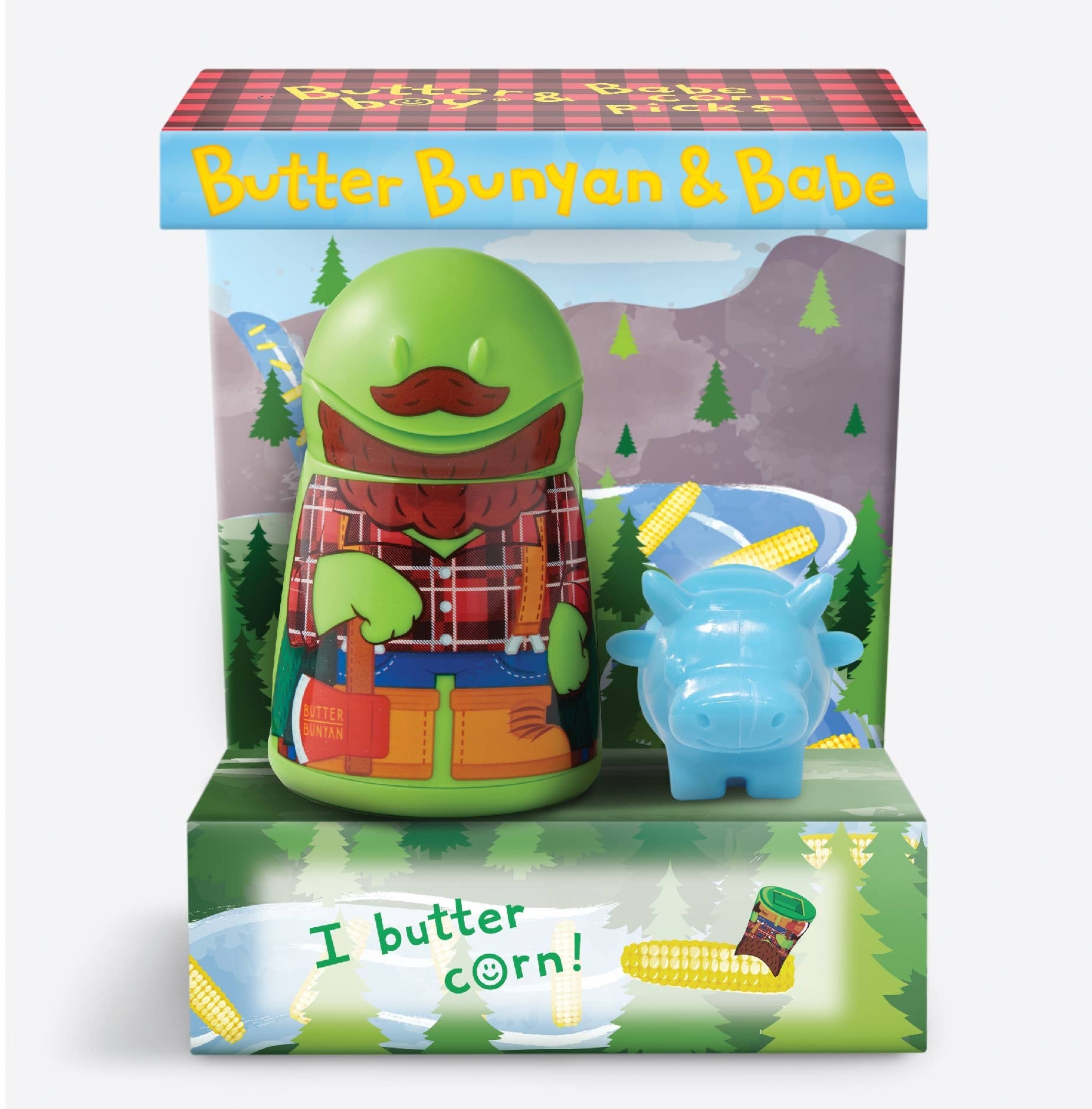 Butter Bunyan & Babe Corn Butterer Set | Sweeterson Farms, LLC